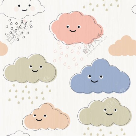 卡通云图片-卡通云素材-卡通云模板高清下载-图行天下
